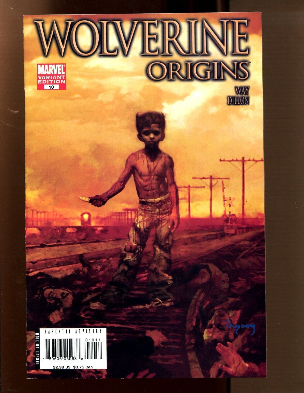 Wolverine Origins #10 - a. Sydam Variant Cover (7/7.5) 2007 | Comic ...