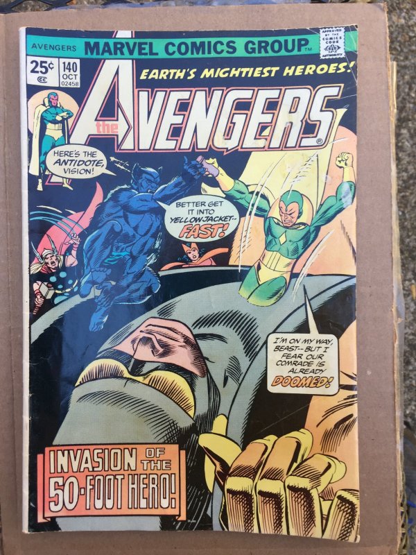 The Avengers #140 | Comic Books - Bronze Age, Marvel, Avengers, Superhero / HipComic