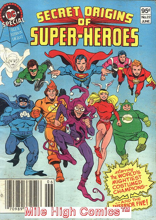 DC SPECIAL BLUE RIBBON DIGEST (1980 Series) #22 NEWSSTAND Fine Comics ...