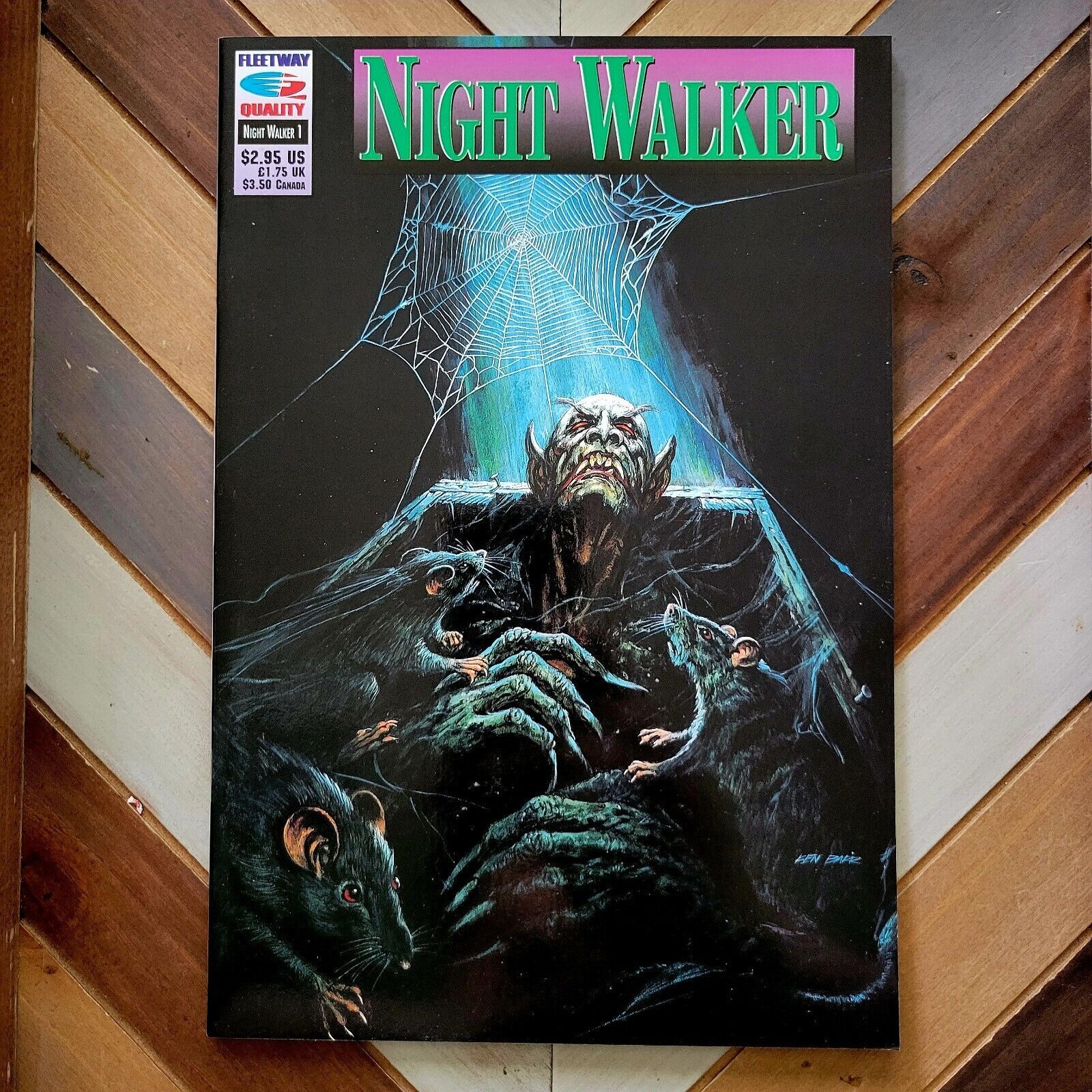 NIGHT WALKER #1 (Fleetway 1993) 1st Issue Horror & Fantasy (McKenzie & Ridgeway) | Comic Books ...