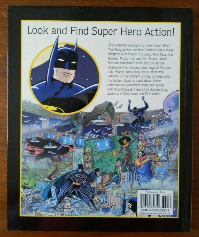Batman Look & Find - DC Comics Scarecrow Man-Bat Joker Robin Mad Hatter ...