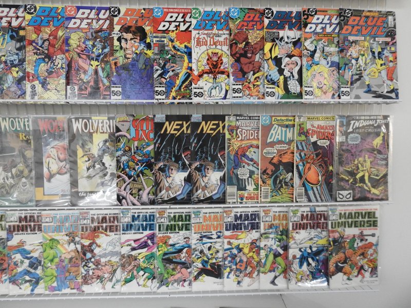 Huge Lot 180+ Comics W/ Fantastic Four, Blue Devil, Wolverine, +More ...