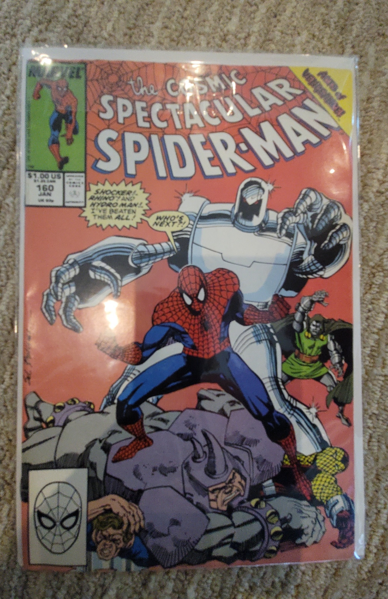 The Spectacular Spider-Man #160 (1990) | Comic Books - Copper Age ...