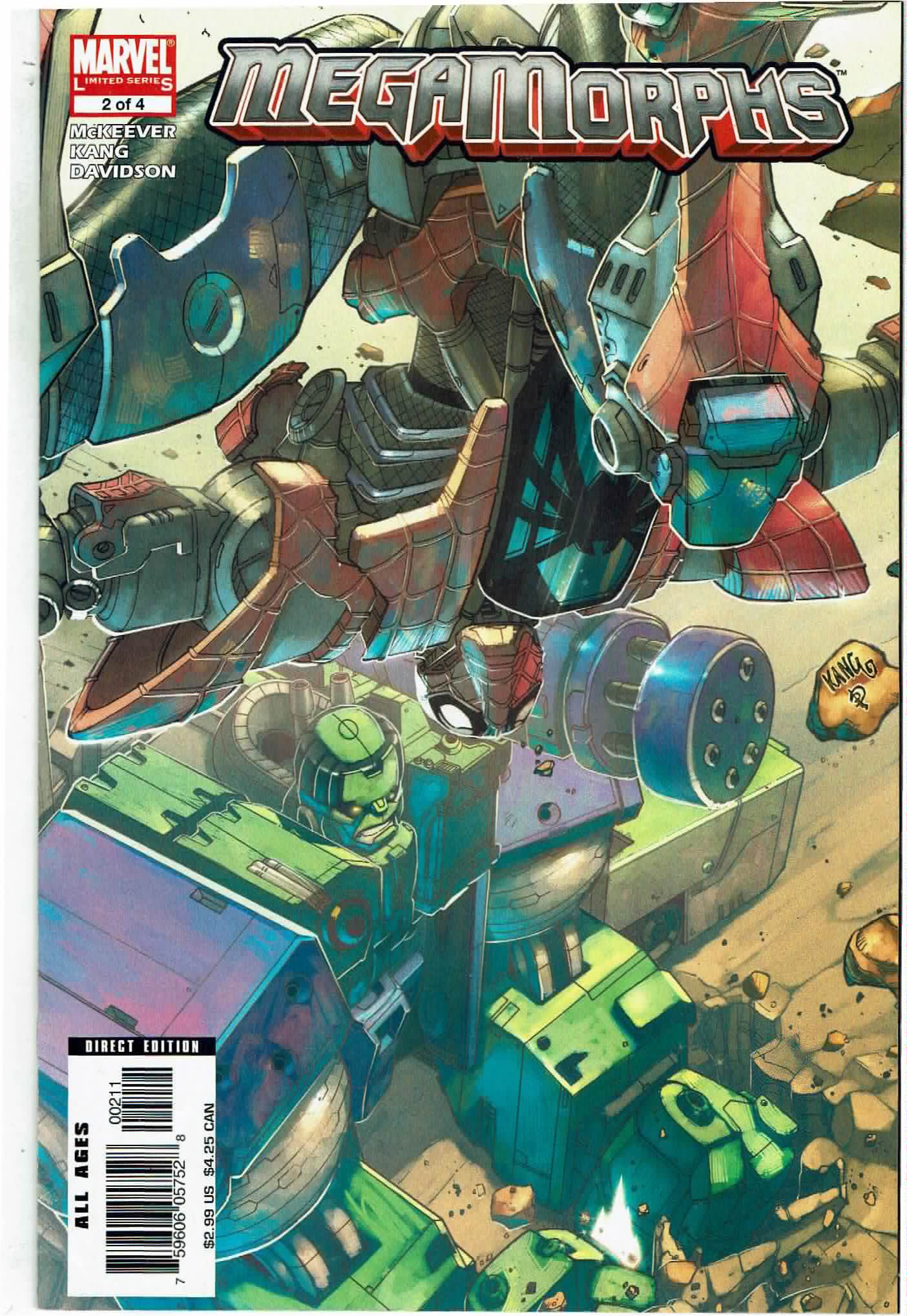 MegaMorphs #2 Sean McKeever Spider-Man Hulk Iron Man NM | Comic Books ...