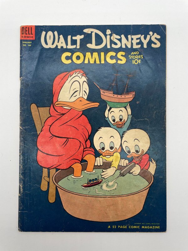 Walt Disney's Walt Disney's Comics and Stories #160 Dell Comics 1954 ...