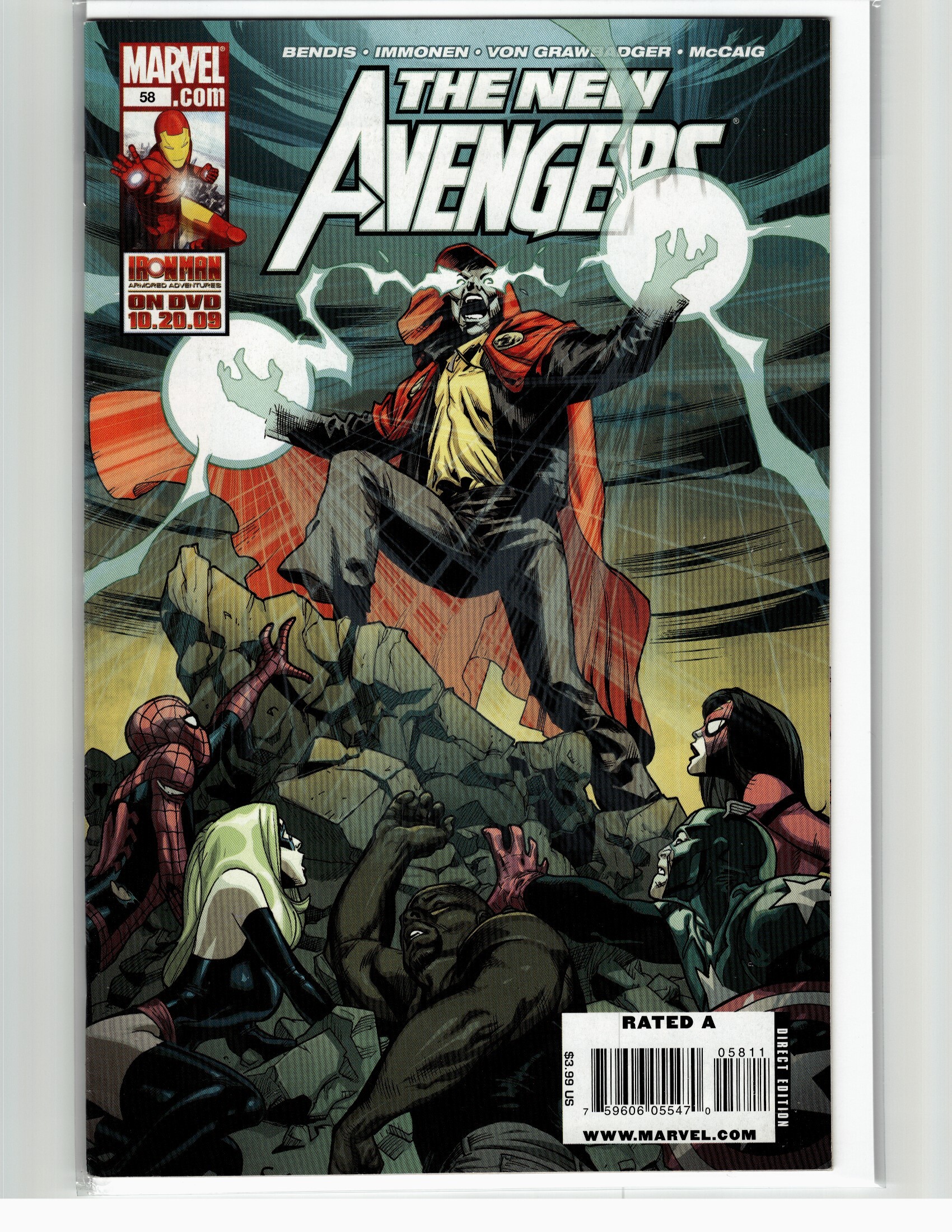 New Avengers #58 (2009) Avengers | Comic Books - Modern Age, Marvel ...