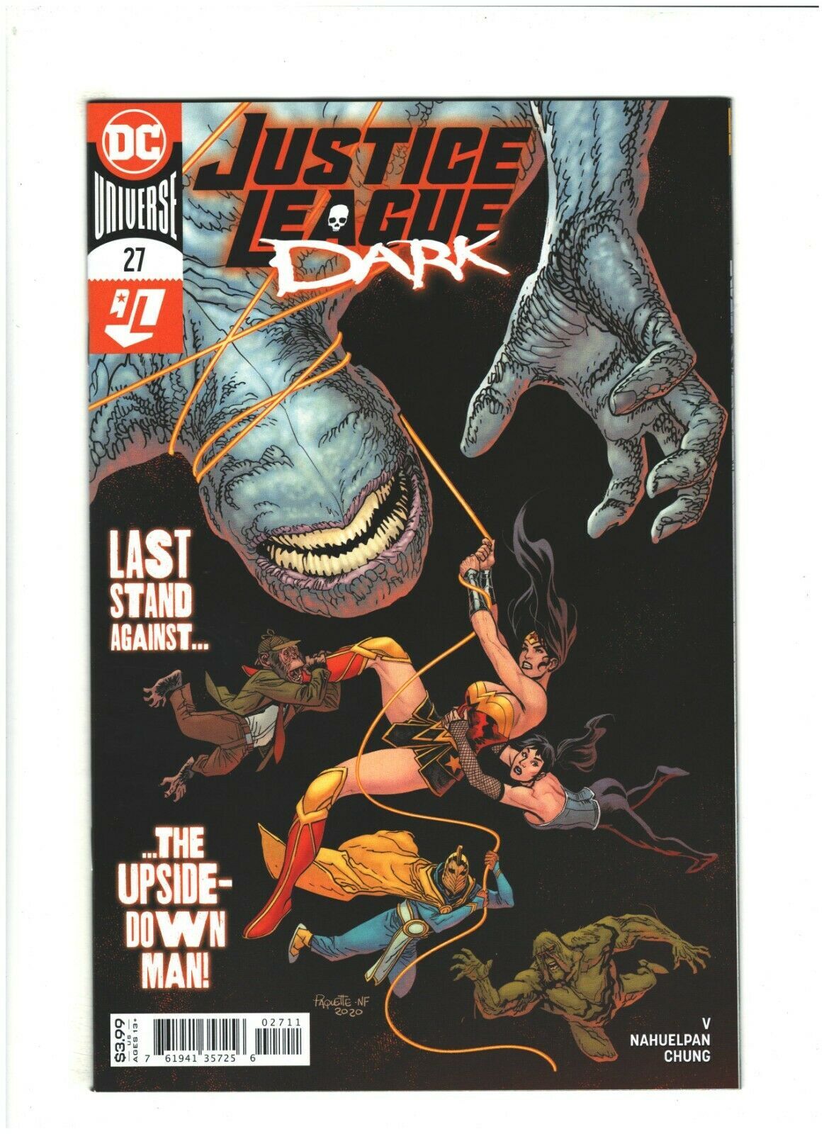 Justice League Dark #27 NM- 9.2 DC Comics 2020 Wonder Woman vs. Upside ...