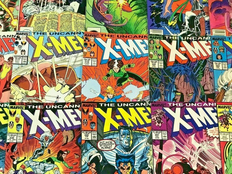 Uncanny X-Men#174-390 Vg-Vf LOT (34 Books) 1985 Marvel Comics | Comic ...