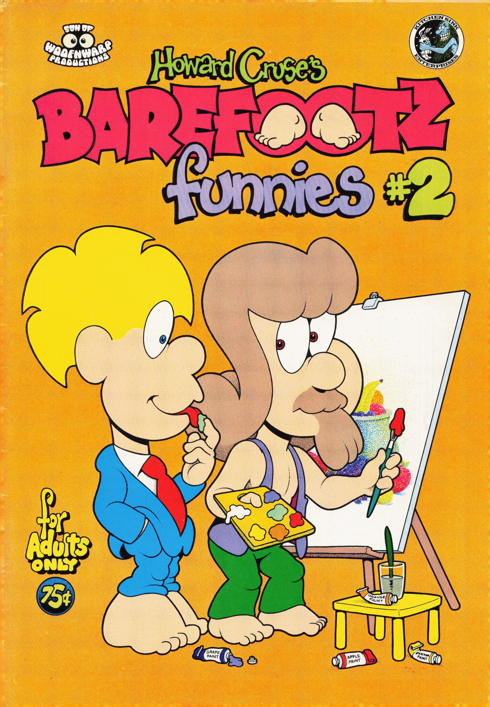 Barefootz Funnies #2 (1976) Barefootz | Comic Books - Bronze Age ...