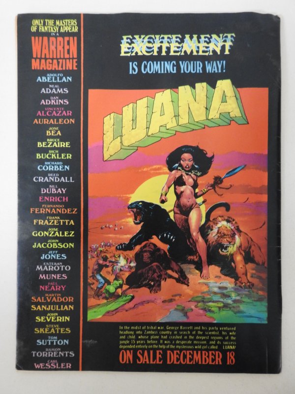 Vampirella #30 (1974) 1st Luana Ad pg Back Cover! VG Condition! | Comic ...