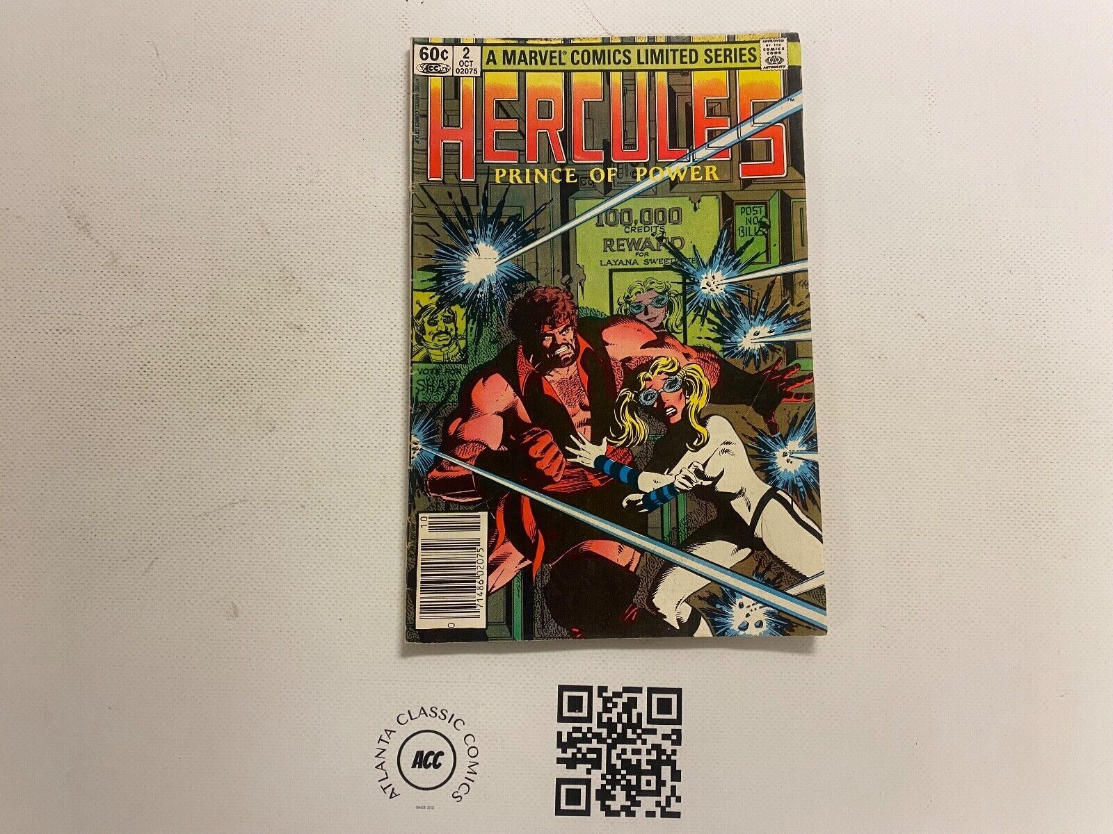 Hercules Prince of Power Marvel Comics LTD Series #2 Spider-man ...