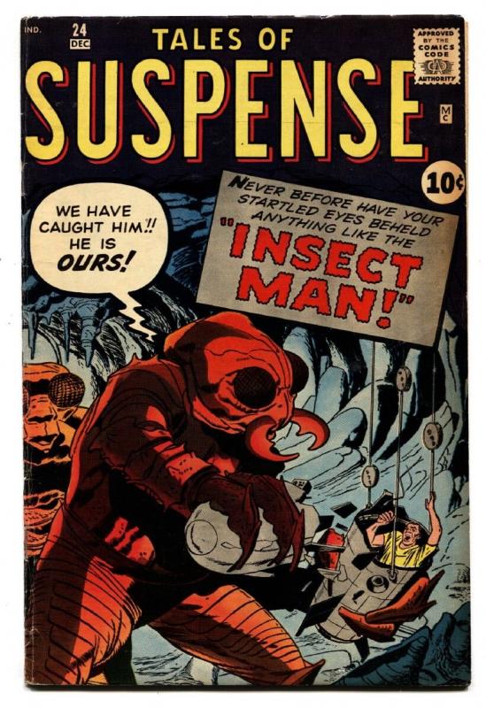 Tales Of Suspense #24 INSECT MAN comic book 1961-marvel-kirby-ditko ...