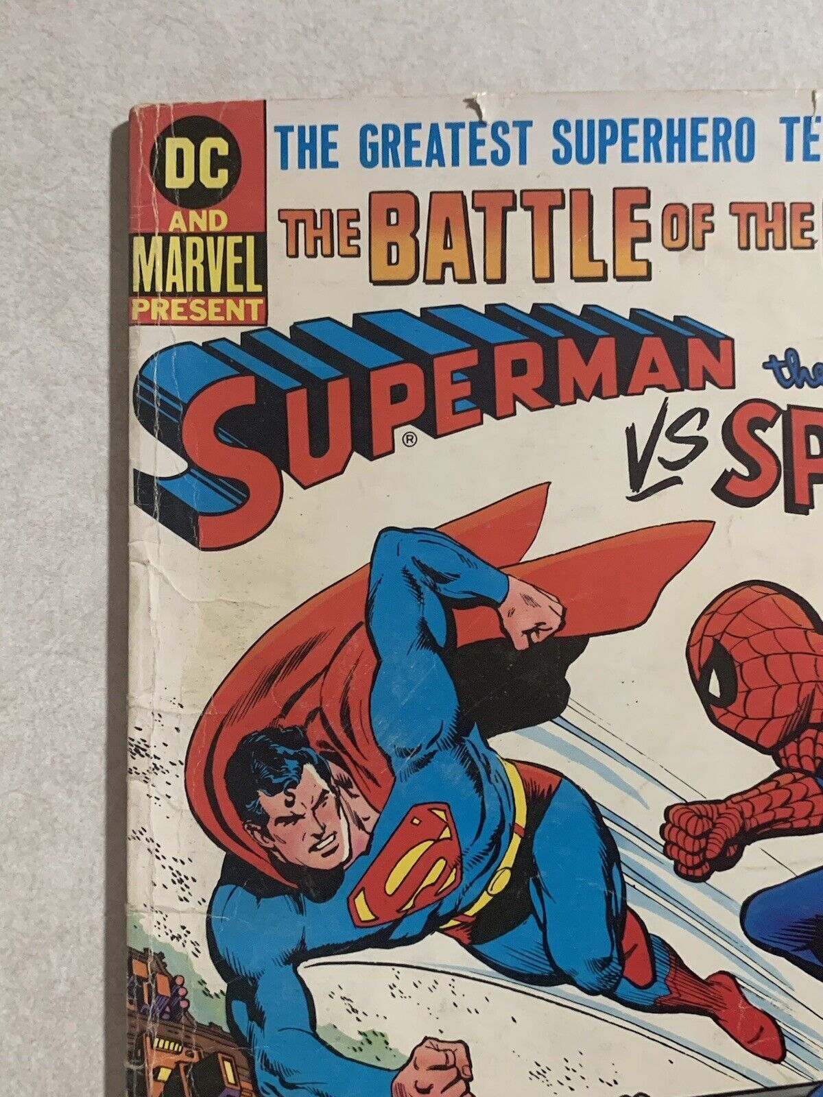 Superman Vs. The Amazing Spider-Man DC Marvel Treasury Edition Presents ...