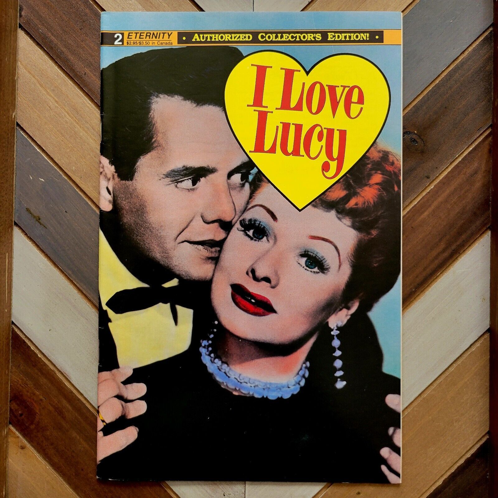 I LOVE LUCY #1-2 FN/VF (Eternity 1990) Rare/HTF Classic Comic Strip ...