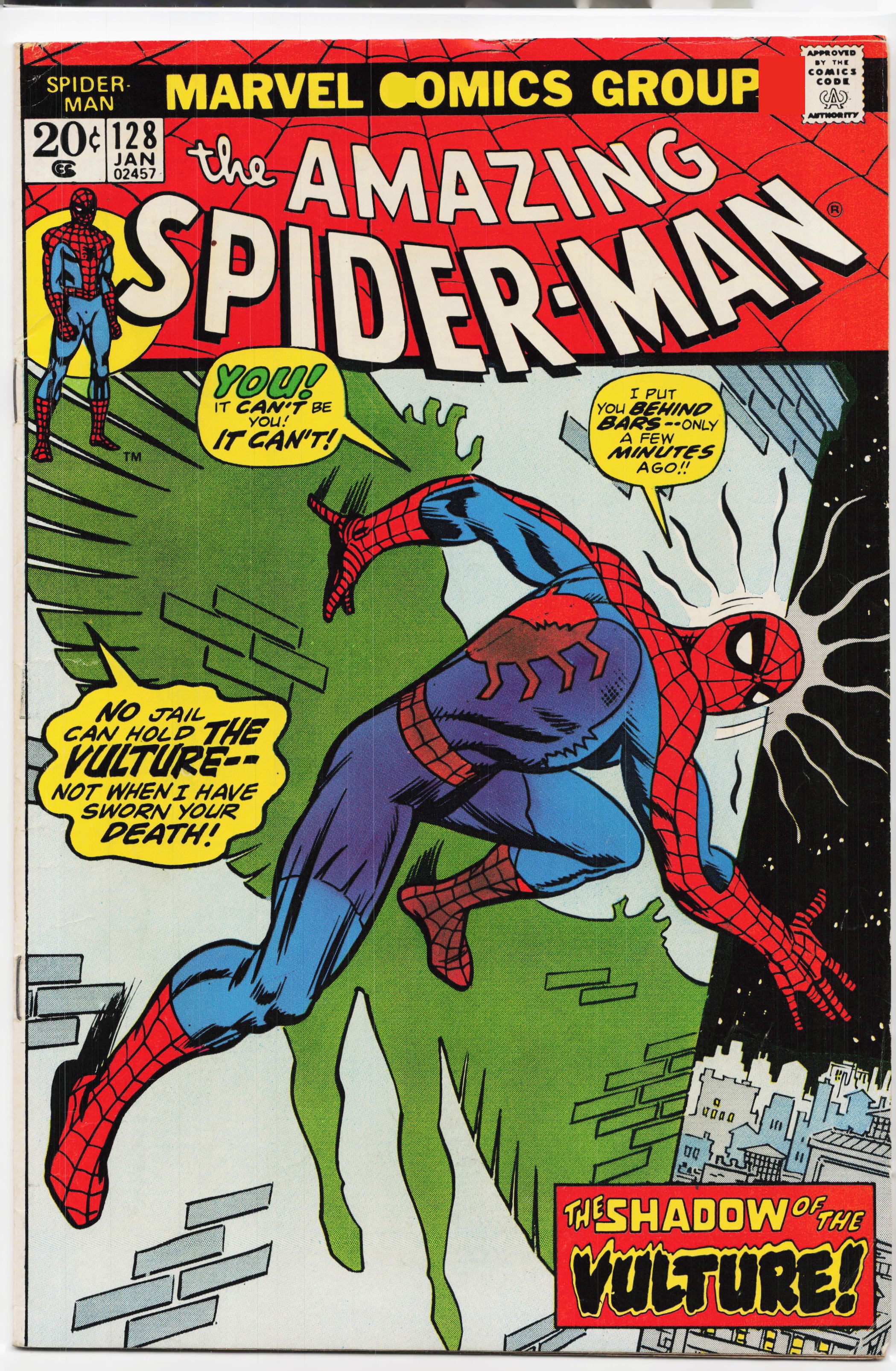 The Amazing Spider-Man #128 (1974) Spider-Man | Comic Books - Bronze ...