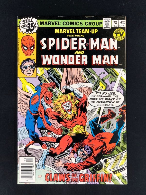 Marvel Team-Up #78 (1979) Spidey & Wonder Man | Comic Books - Bronze ...