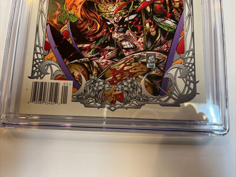 Angela (1994) # 1 (CGC 9.2 SS WP) Signed By Capullo | Newsstand | Comic ...