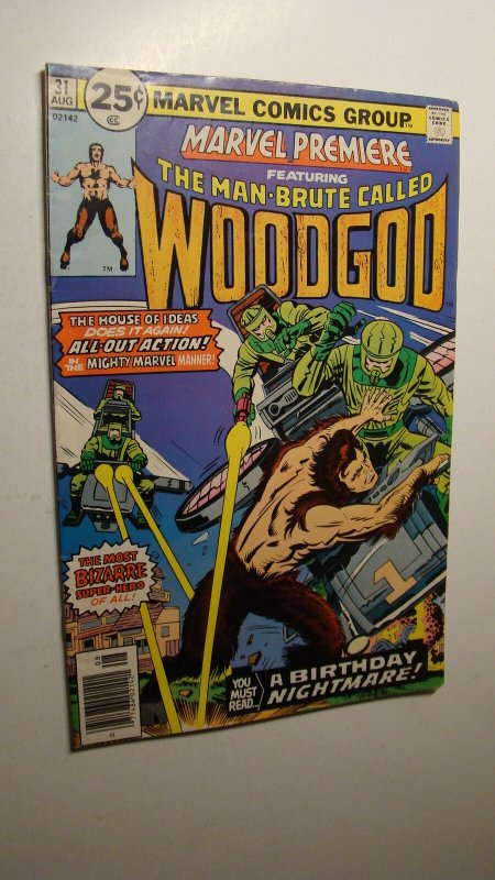 Marvel Premiere 31 *Solid* 1st Woodgod - Bronze AGE - Ploog ART | Comic ...