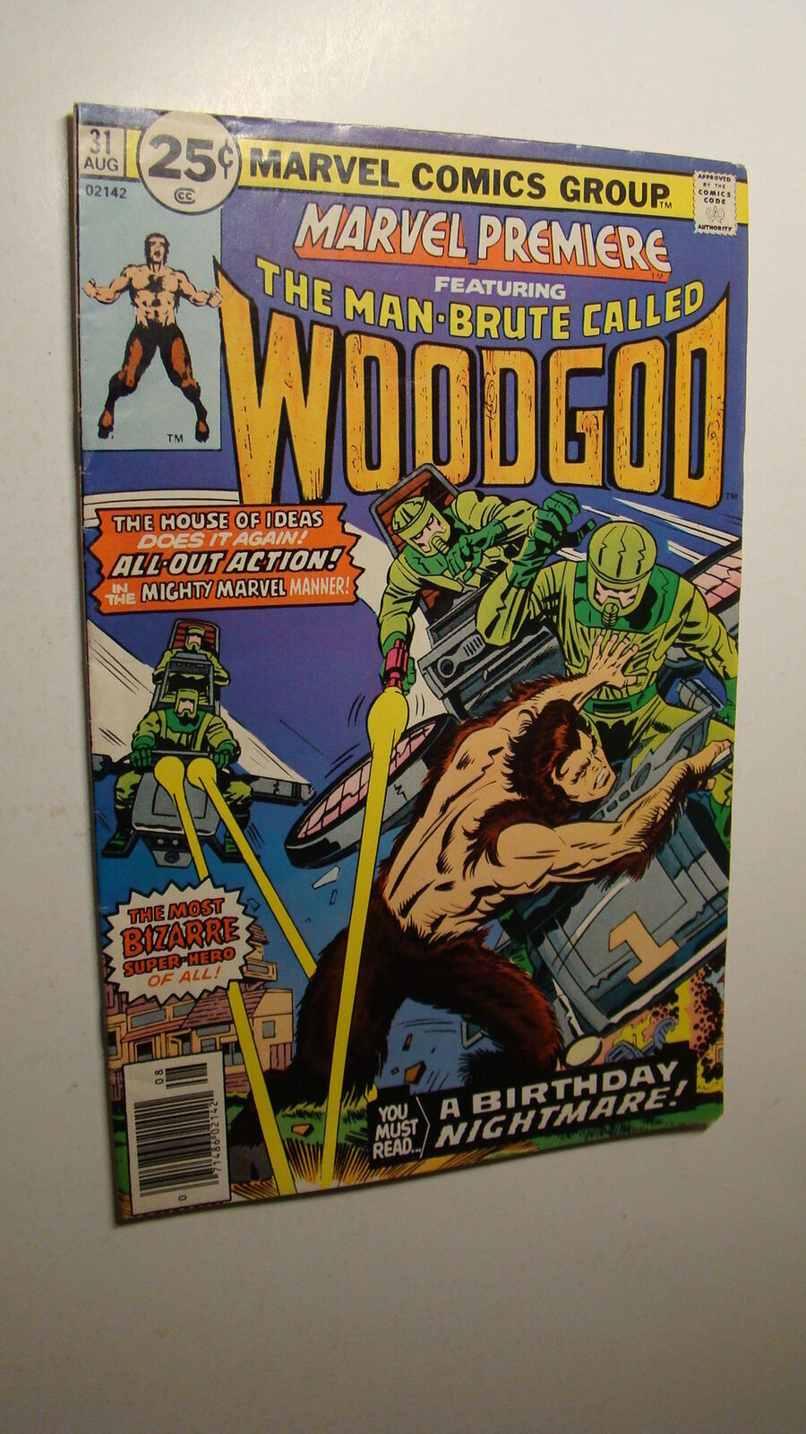 Marvel Premiere 31 *Solid* 1st Woodgod - Bronze AGE - Ploog ART | Comic ...
