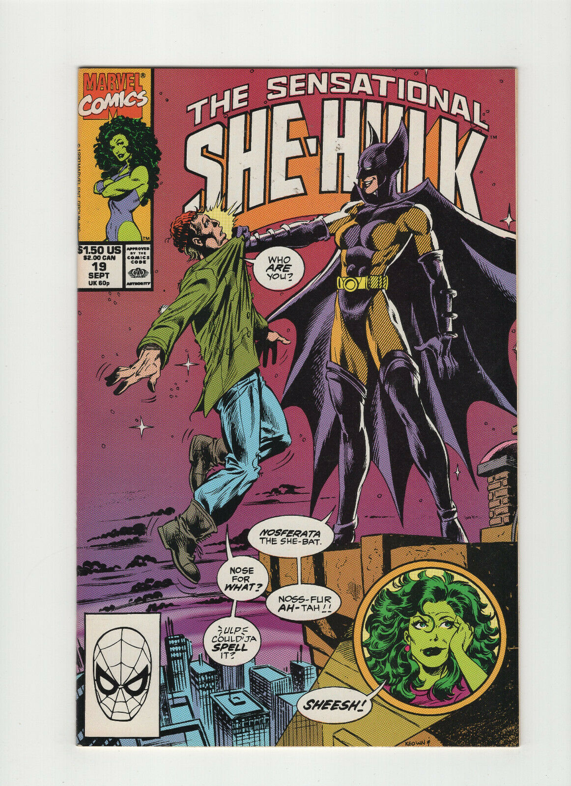 The Sensational She-Hulk #18 And #19 (1990, Marvel) | Comic Books ...