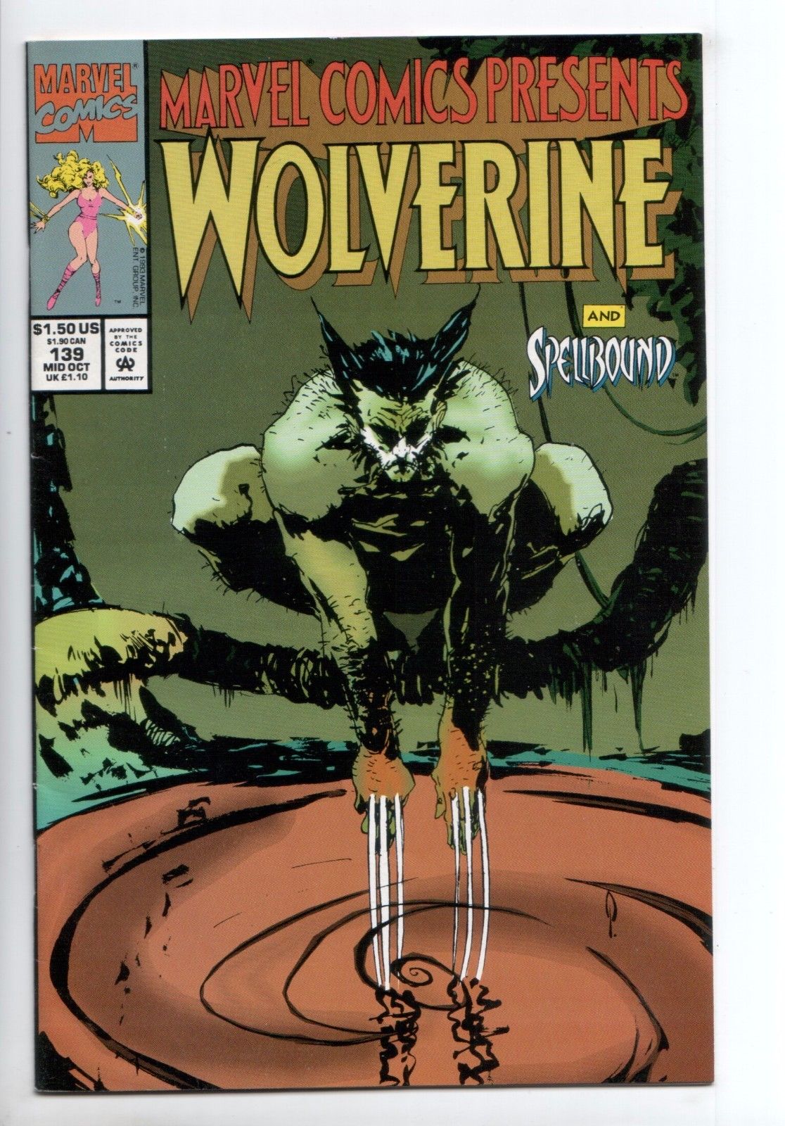 Marvel Comics Presents #139 - Wolverine & Spellbound (Marvel, 1993 ...