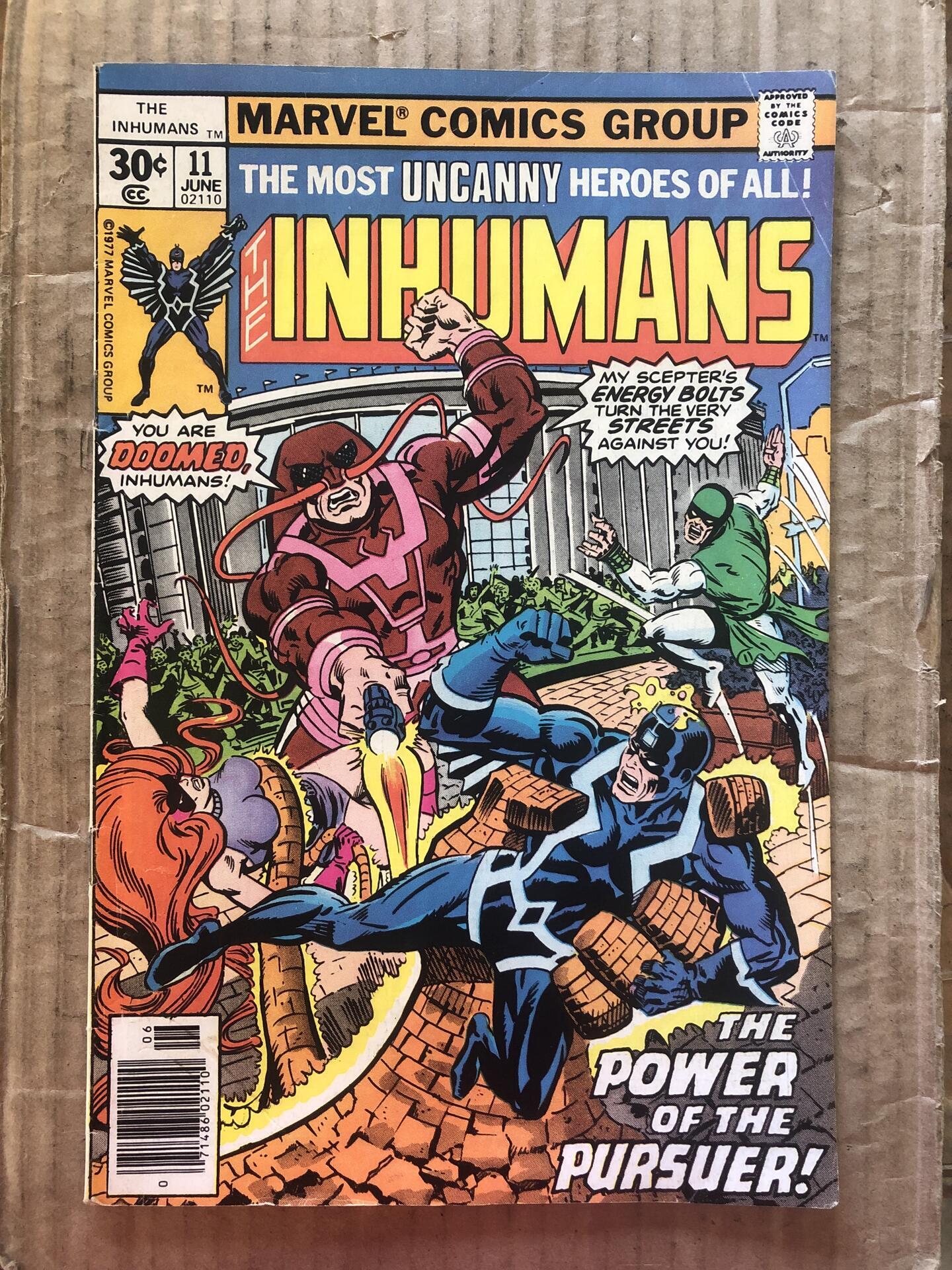 The Inhumans #11 (1977) | Comic Books - Bronze Age, Marvel, Inhumans ...
