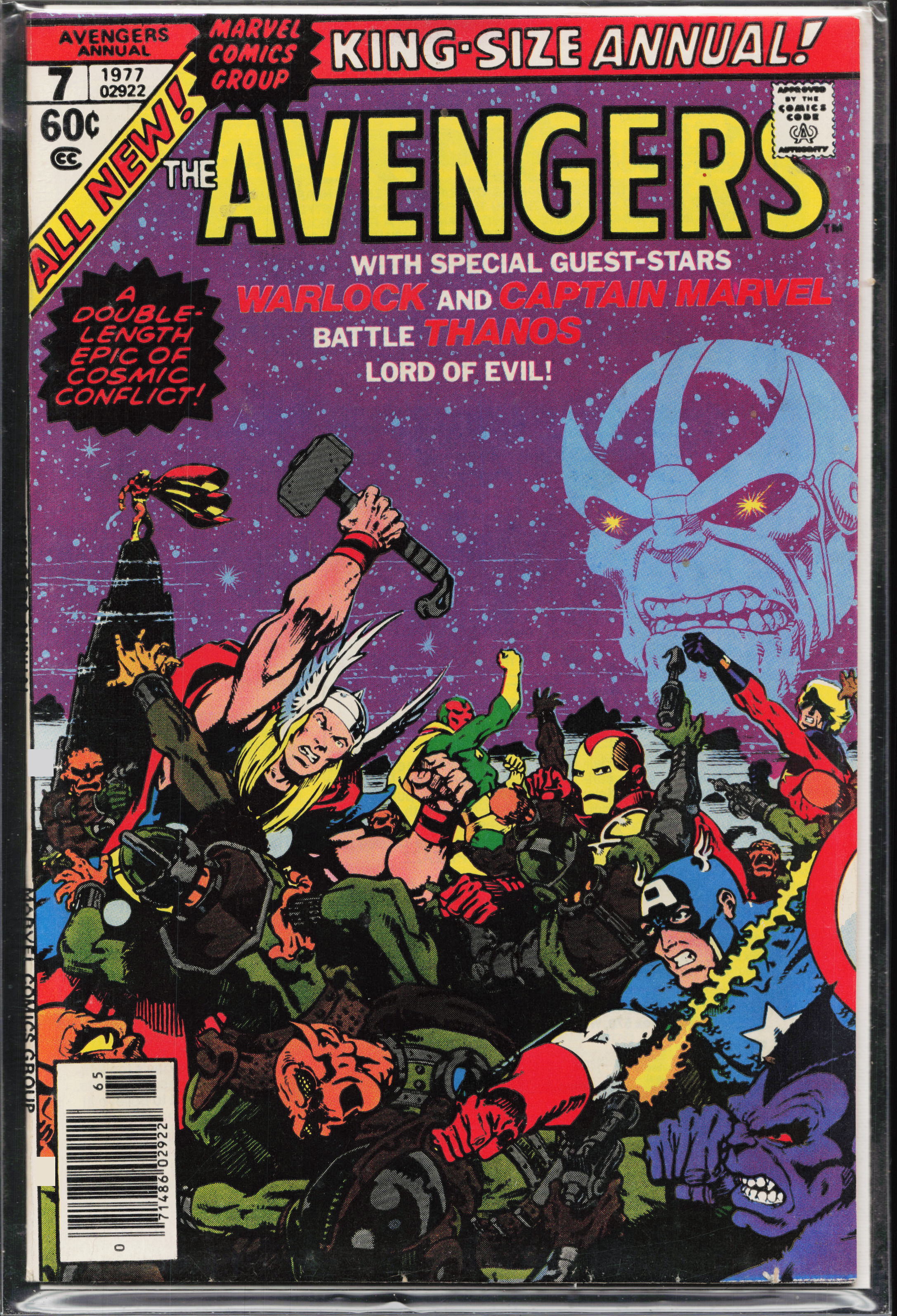 The Avengers Annual #7 (1977) The Avengers [Key Issue] | Comic Books - Bronze Age, Marvel ...