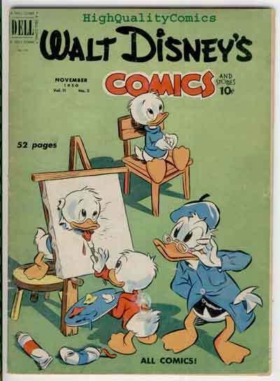 Walt Disney Comics 122 Vg Mickey Mouse Donald Duck 1950 Bad Wolf