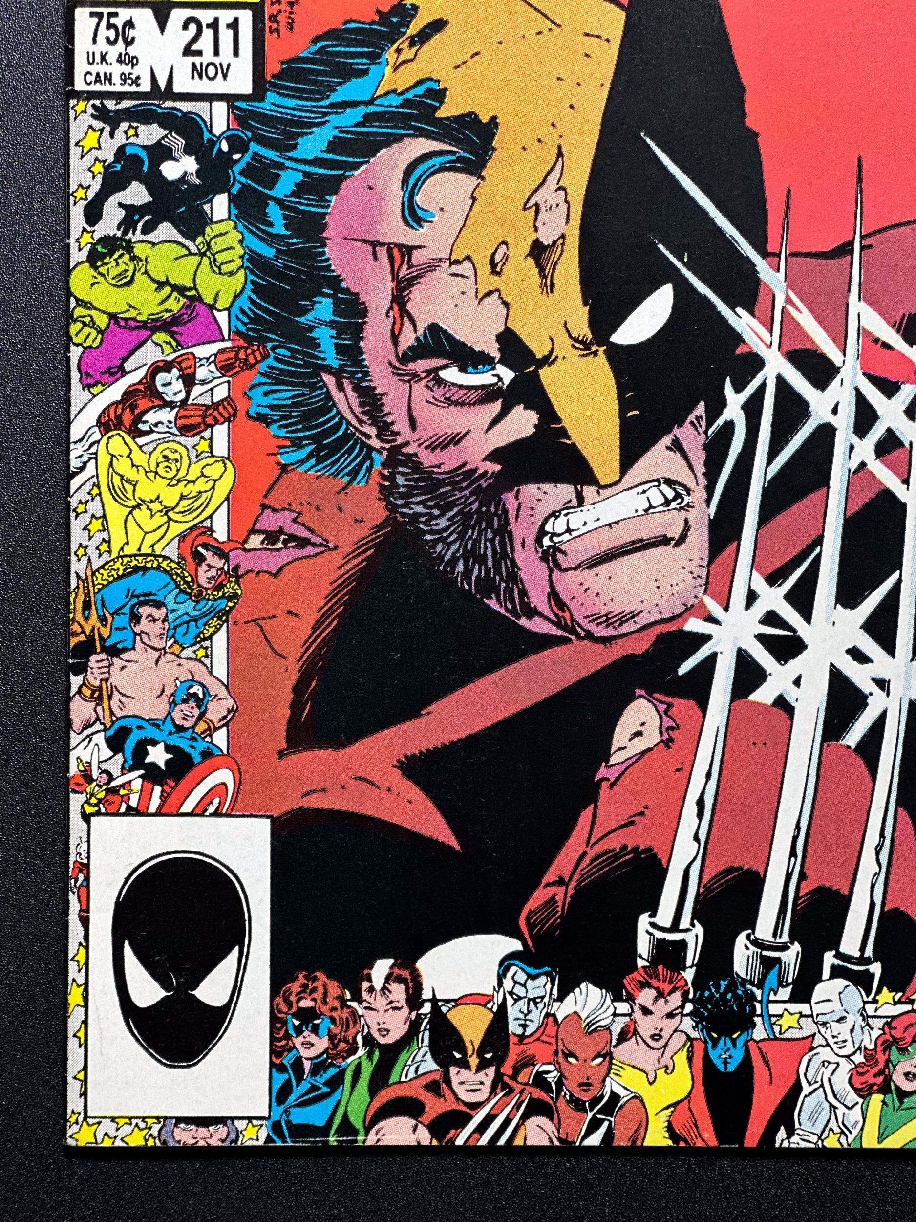 The Uncanny X-Men #211 (1986) John Romita - 1st Team App of The ...