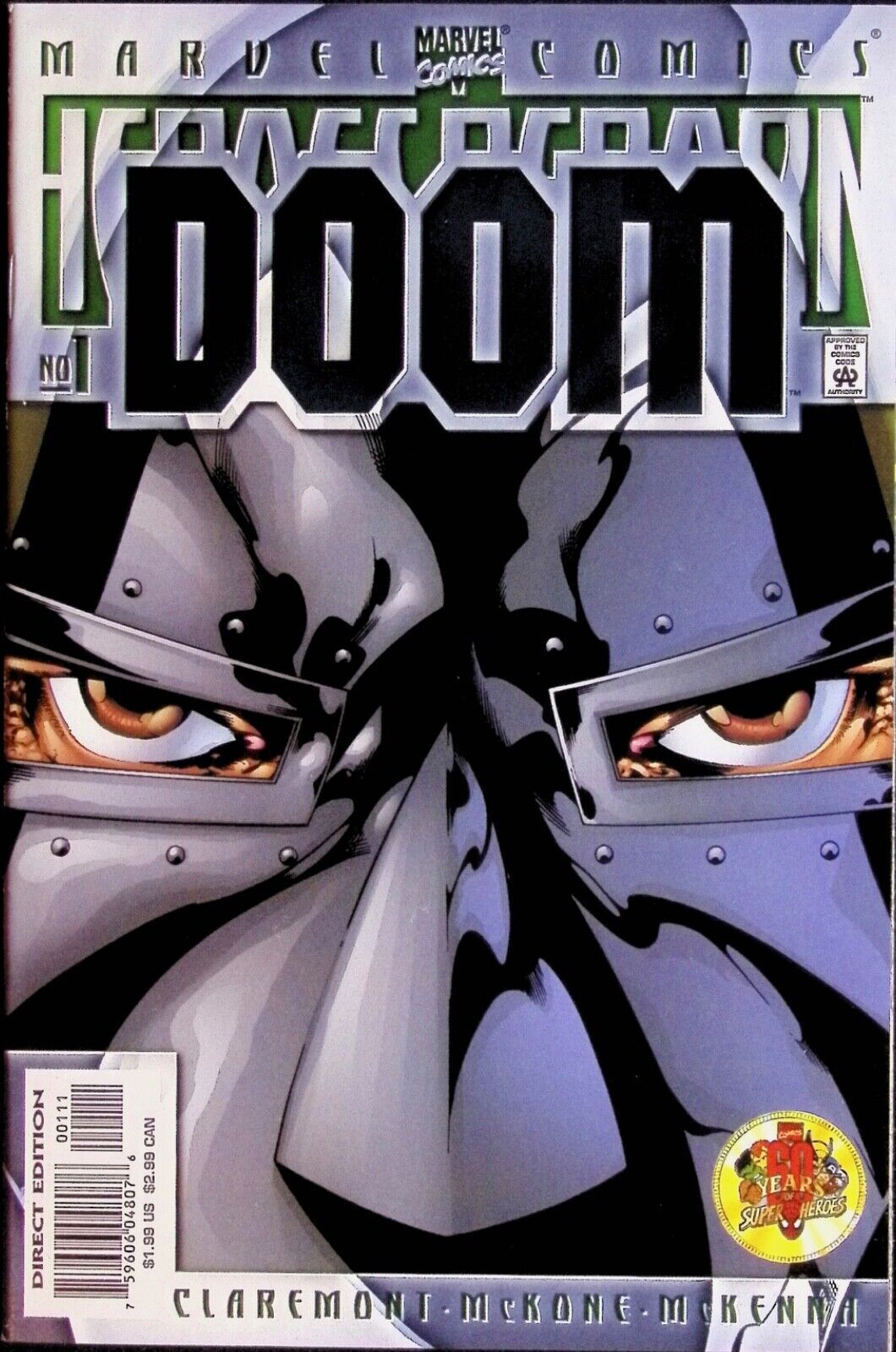 HEROES REBORN DOOM Comic Issue 1 — One Shot Dr Doom -- 2000 Marvel ...