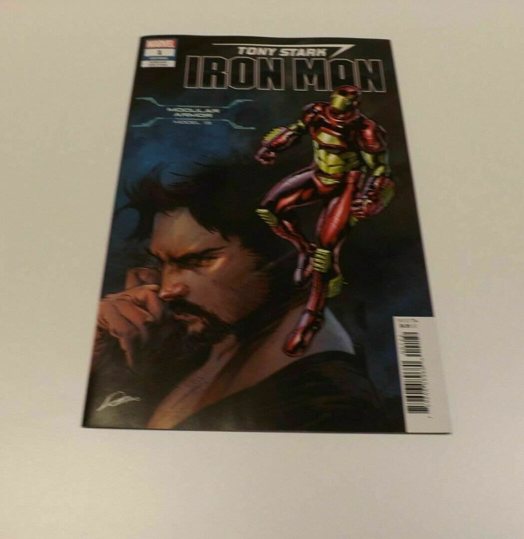 Tony Stark Iron Man #1 Variant Cover Model 13 Modular Armor | Comic ...