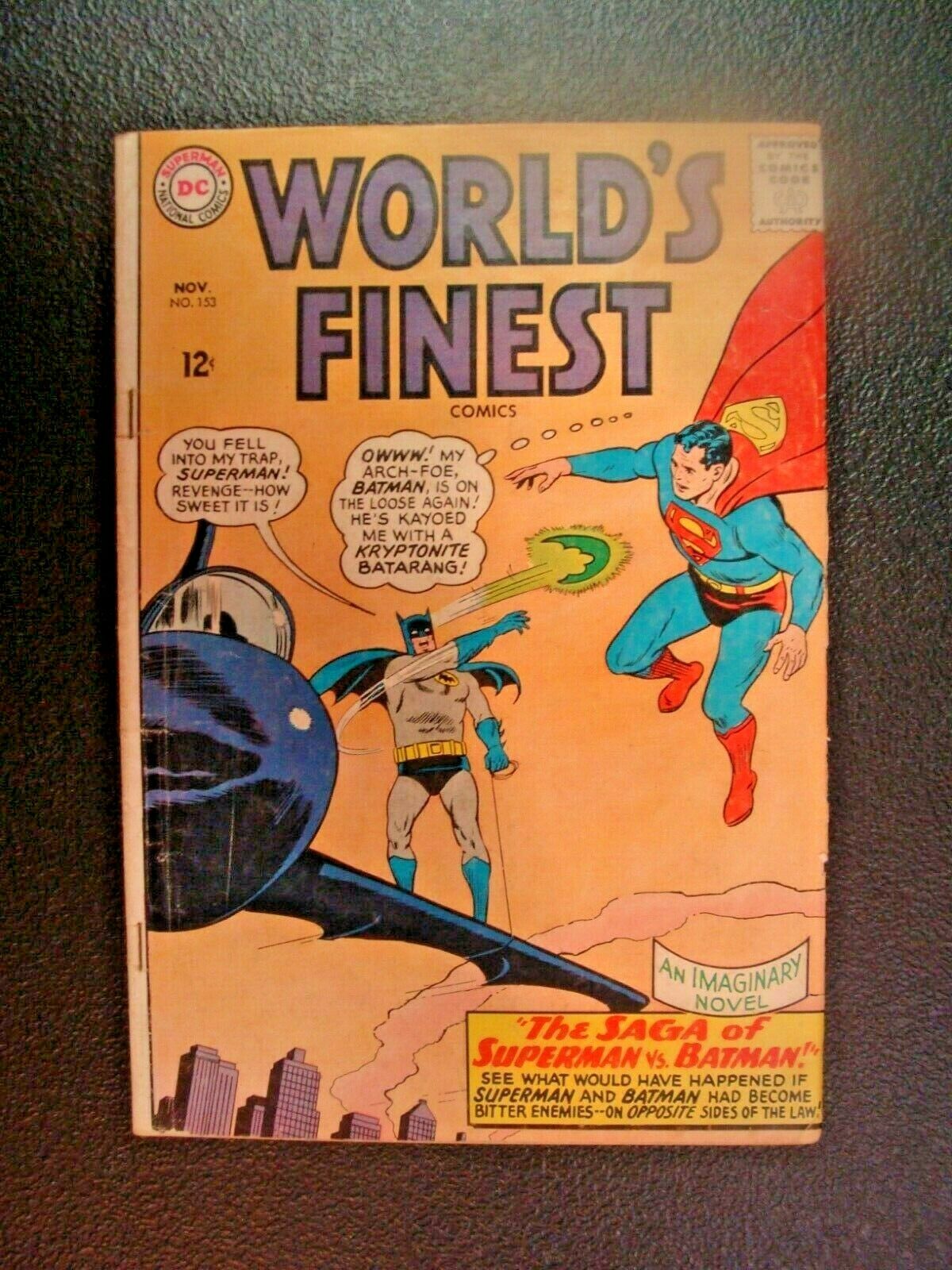 World's Finest #153 Batman/Superman Pimp Smack Slap Robin Face Meme ...