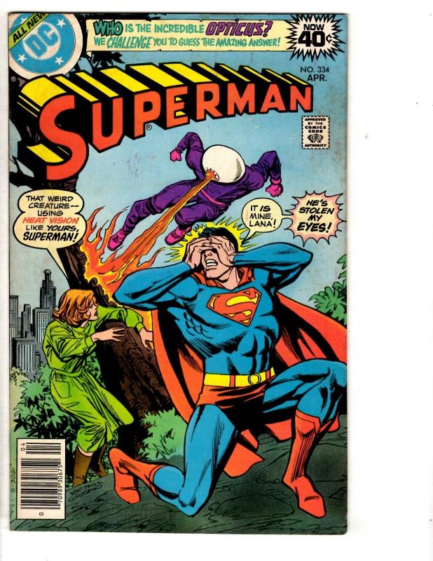10 Adventures Of Superman DC Comics #323 324 325 326 327 330 331 332 ...