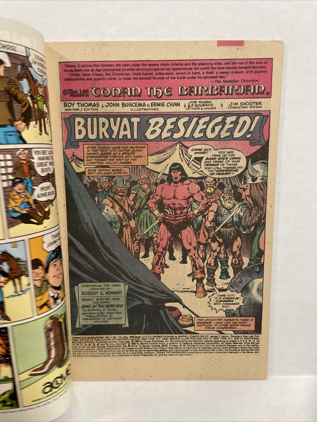 Conan #112 | Comic Books - Bronze Age, Marvel, Conan / HipComic