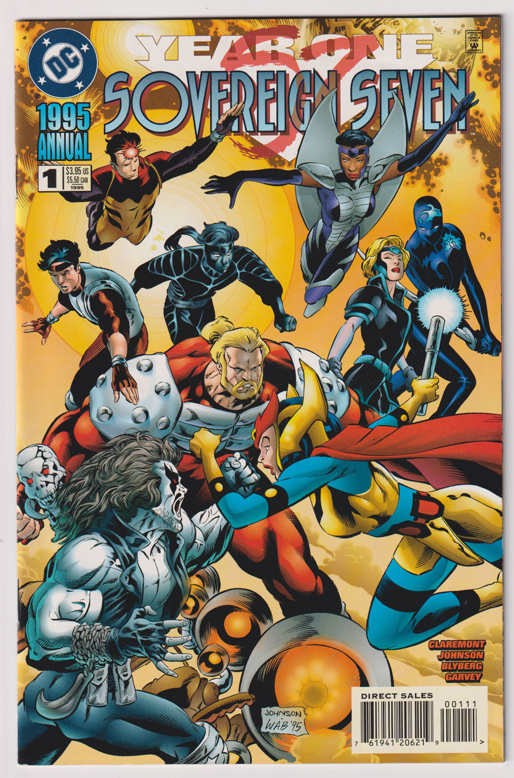 DC Comics! Sovereign Seven Annual! Issue #1 (1995)! | Comic Books ...