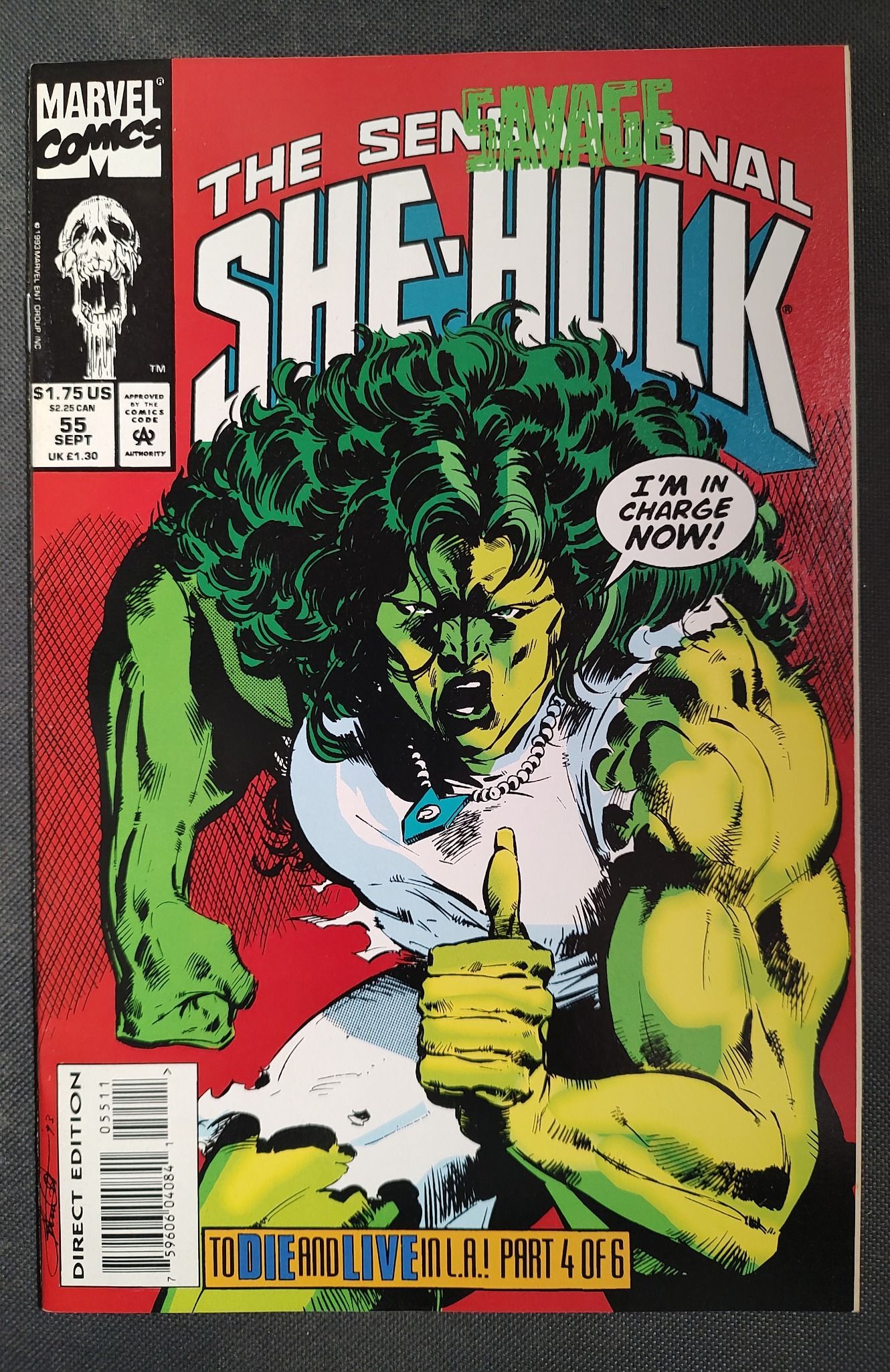 The Sensational She-Hulk #55 (1993) | Comic Books - Modern Age, Marvel ...