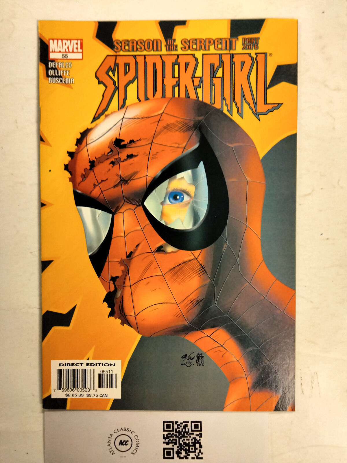 Spider-Girl #55 NM Marvel Comic Book Avengers Hulk Thor Spider-man 12 ...