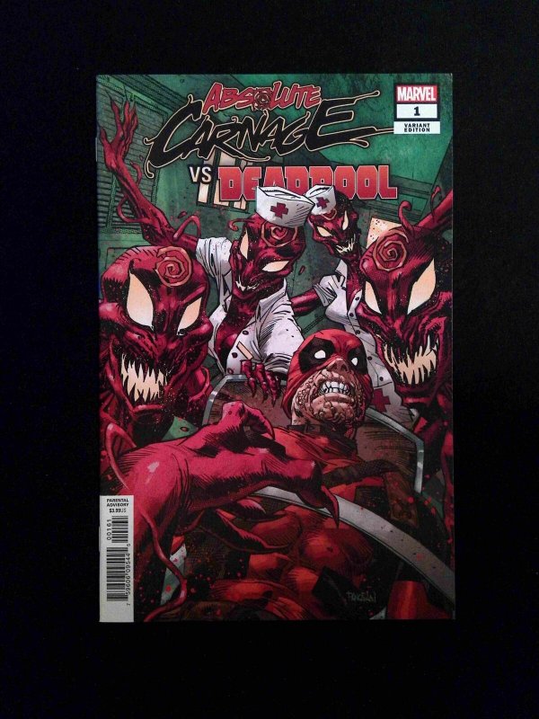 Absolute Carnage Vs Deadpool #1B MARVEL Comics 2019 NM+ PANOSIAN ...