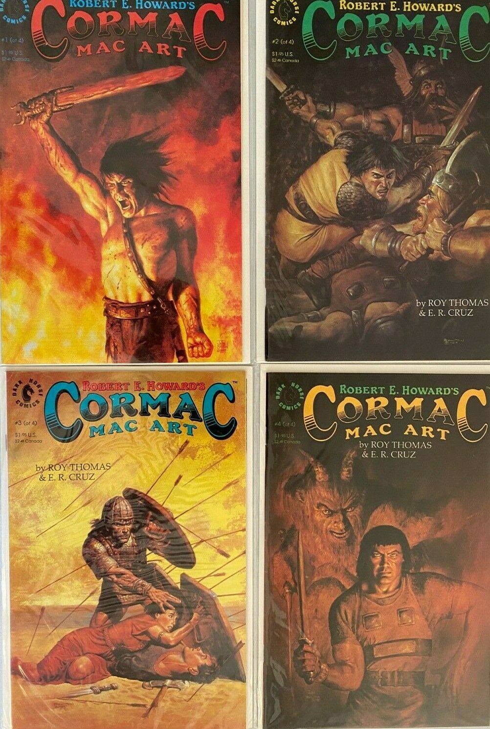 Cormac mac art set:#1-4 8.5 VF+ (1990) | Comic Books - Platinum Age ...