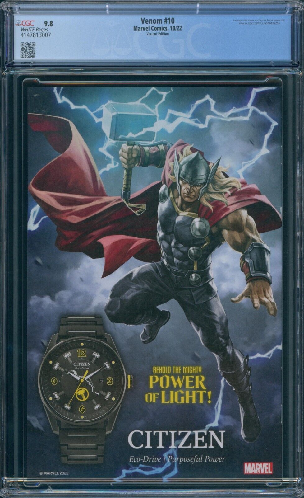 Venom #10 CGC 9.8 Siquira Variant 1st Mention of a 7th Venom Marvel ...