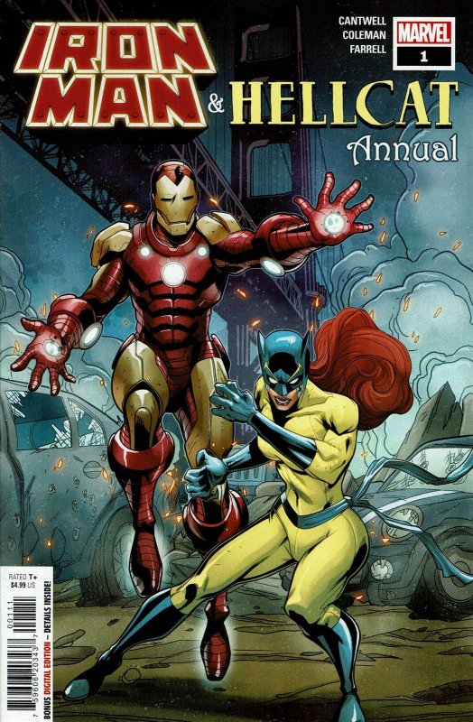 Iron Man/Hellcat Annual #1 VF ; Marvel | Comic Books - Modern Age ...
