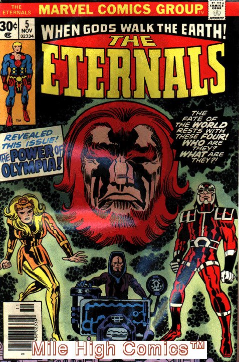 ETERNALS (1976 Series) (MARVEL) (JACK KIRBY) #5 Good Comics Book ...