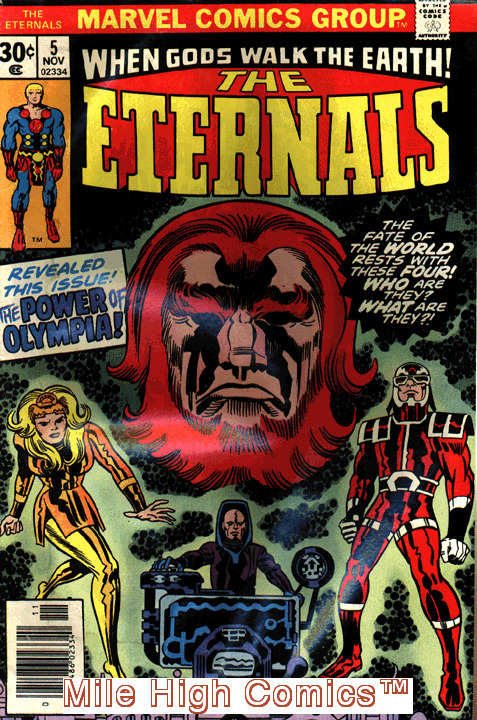 ETERNALS (1976 Series) (MARVEL) (JACK KIRBY) #5 Good Comics Book ...