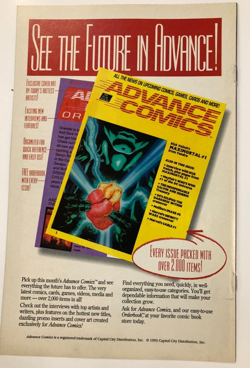 CAPTAIN STERNN (1993 Advance Comics Preview) Bernie Wrightson | Comic ...