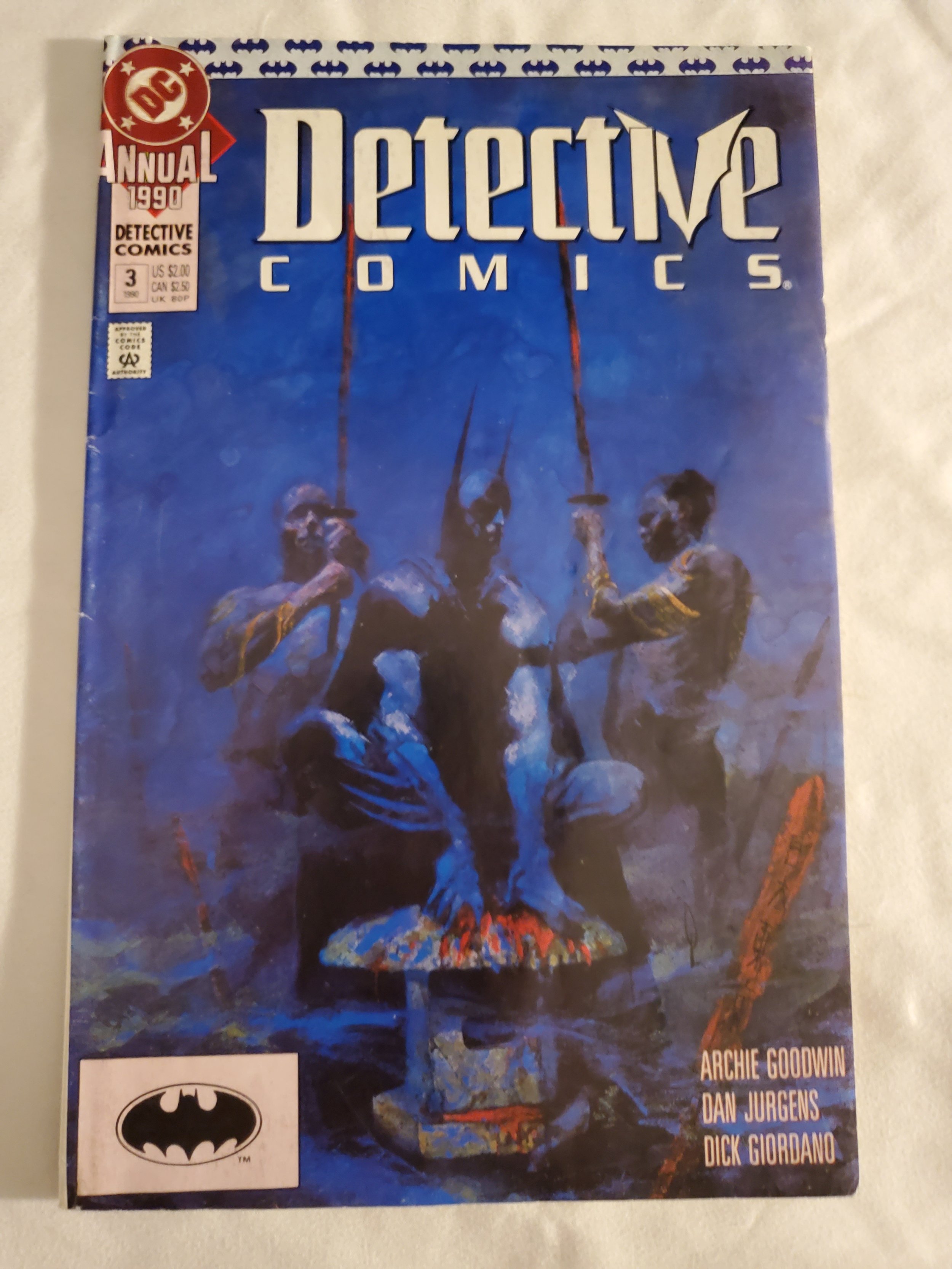 Detective Comics Annual 3 Very Good- Painted cover by George Pratt ...