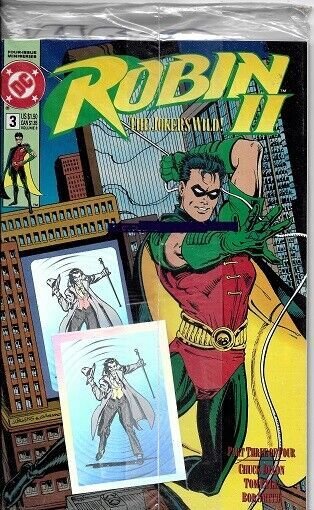 DC Comics- Robin II- # 3- Collector's Set- Variant Editions- Hologram ...
