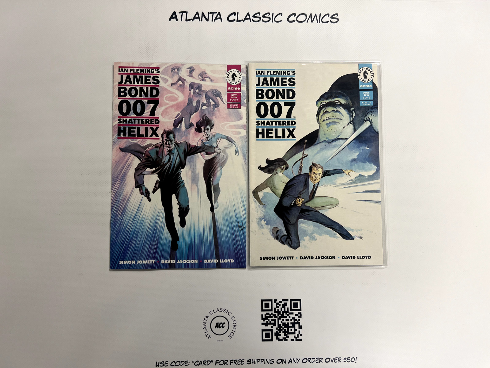 2 James Bond 007 Shattered Helix Indie Comic Books #1 2 67 JS7 | Comic ...