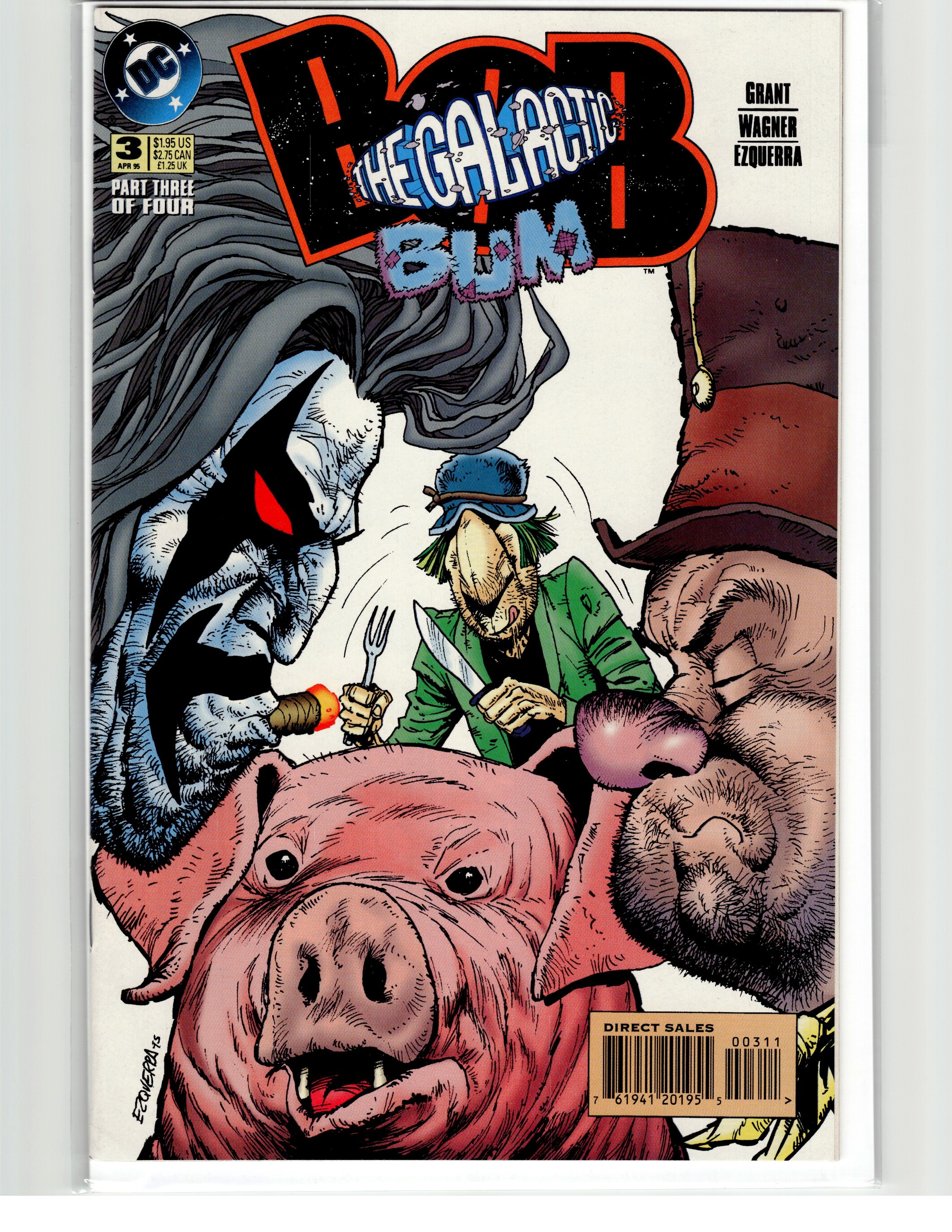 Bob, the Galactic Bum #3 (1995) Bob, the Galactic Bum | Comic Books ...