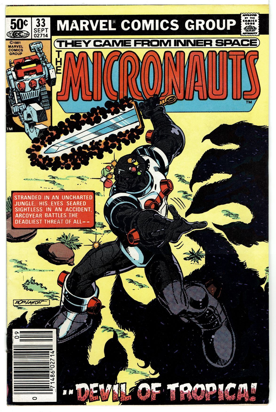 Micronauts #33 (Sep 1981, Marvel) 6.5 FN+ | Comic Books - Bronze Age ...