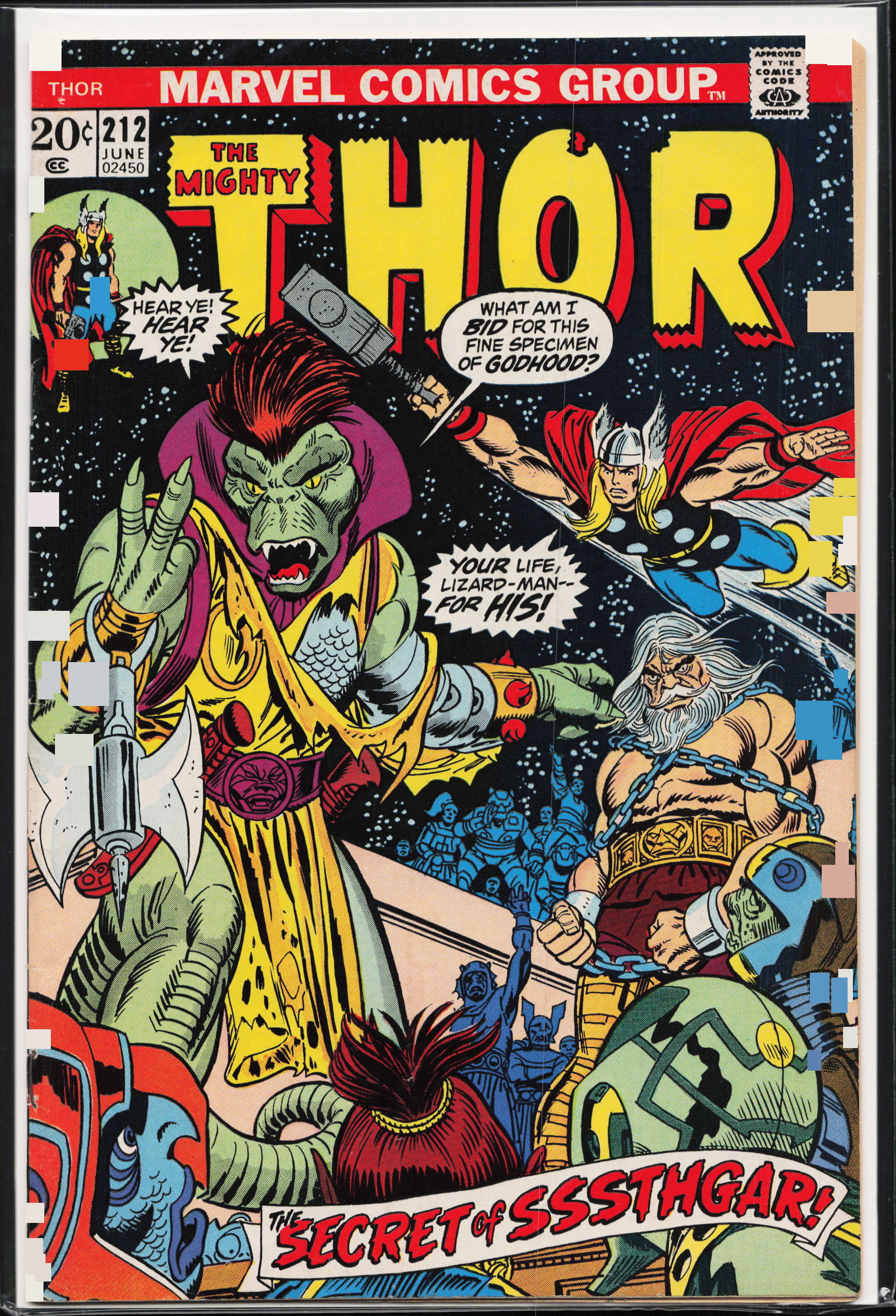 Thor #212 (1973) Thor | Comic Books - Bronze Age, Marvel, Thor, Fantasy ...